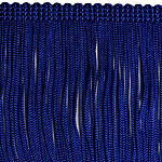 6 Inch Long Rayon Chainette Fringes trim