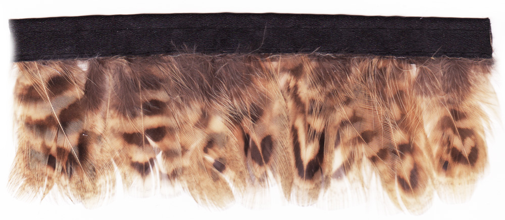 2 Inch Pheasant Feather Fringe - Vibrant & High-Quality | Wholesale Trims