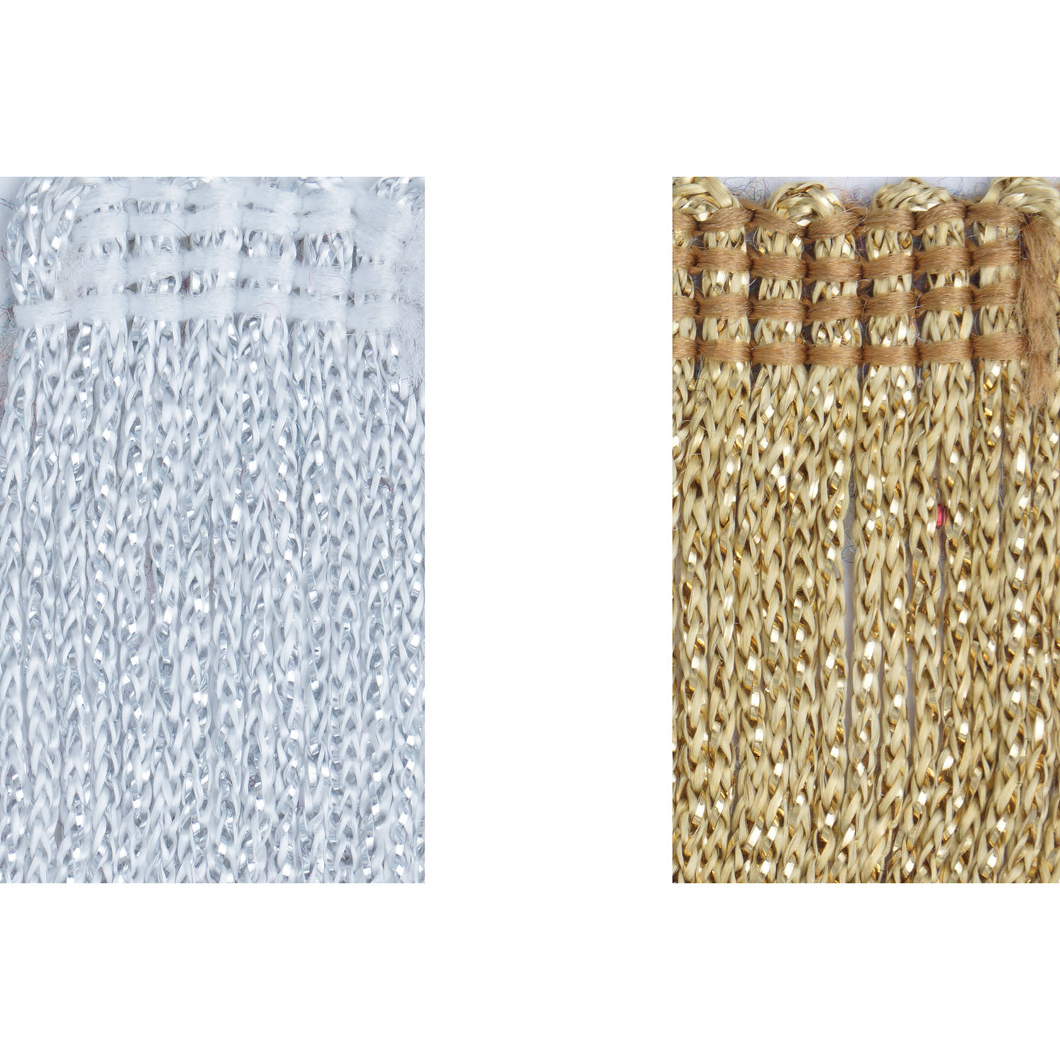 6-inch long Metallic Chainette Fringe. Ideal for costumes and decor ...