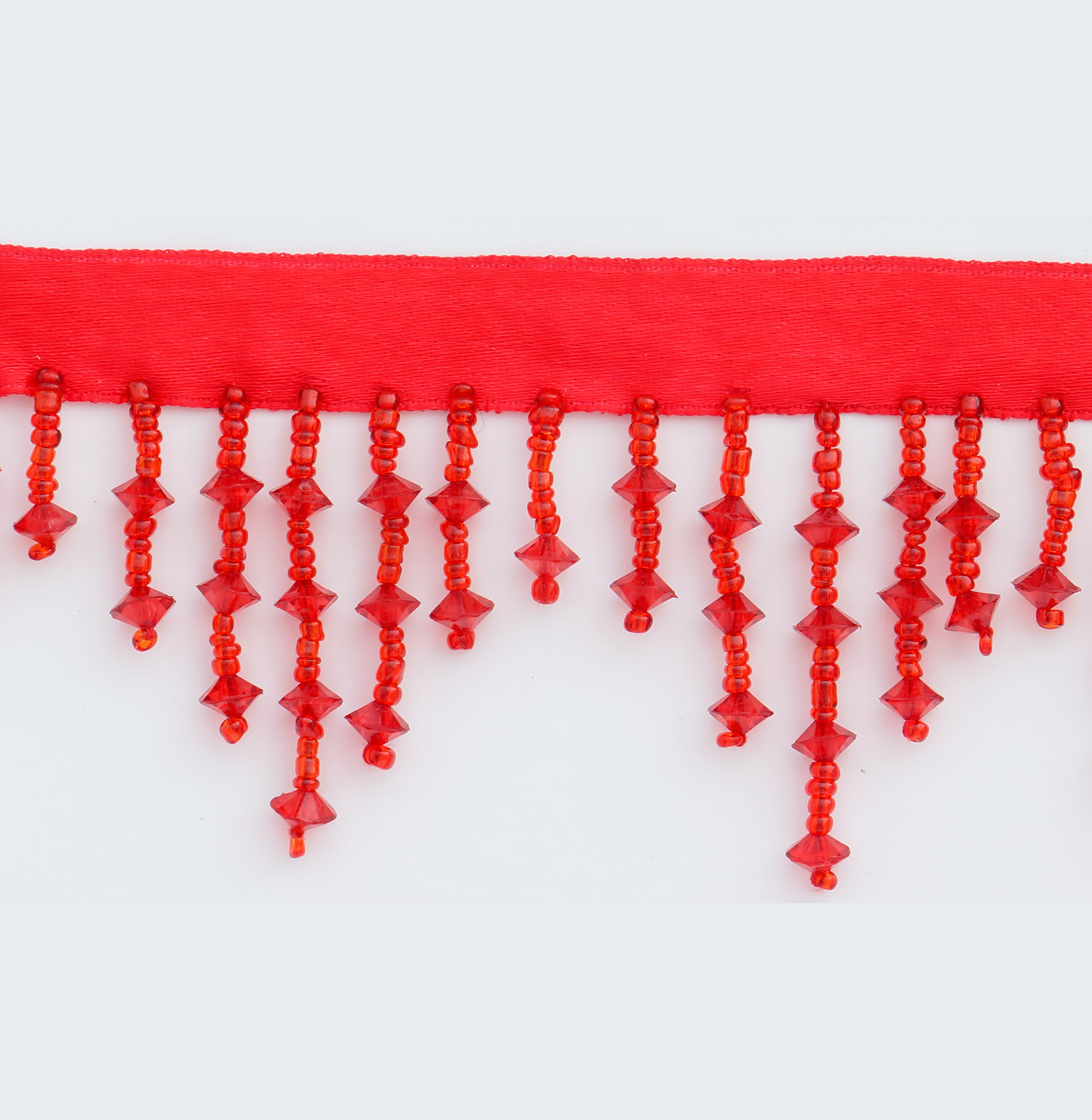 1.5" Acrylic Beaded Fringe - High-Quality Trims