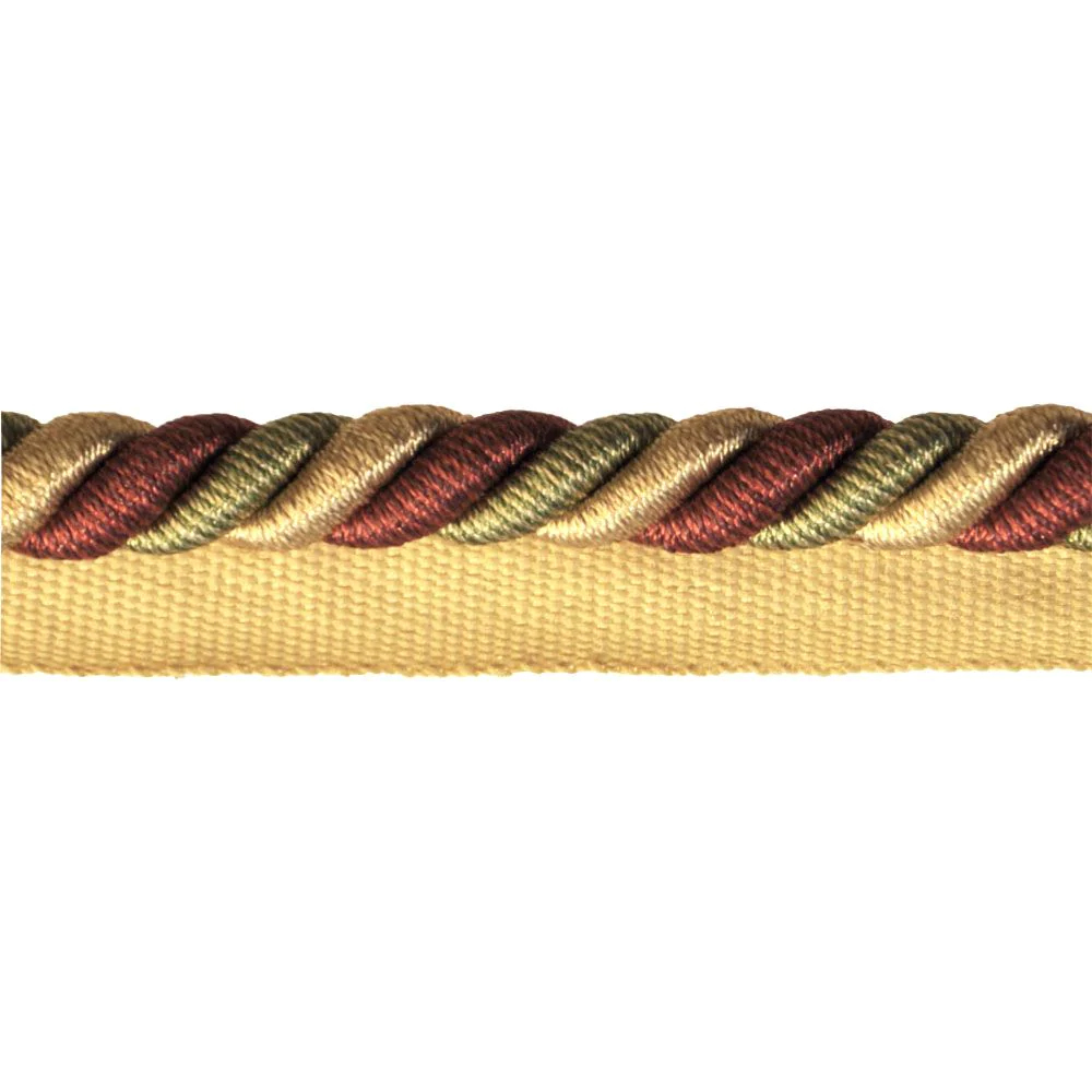Tri Color Lip Cording - Decorative Braided Trim | Wholesale Trims